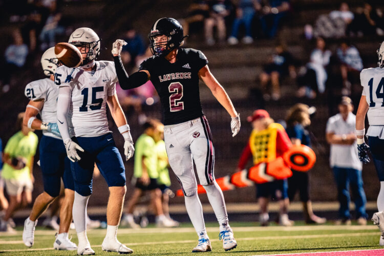 Lawrence senior receiver Becker accomplishes milestone by crossing 100 ...